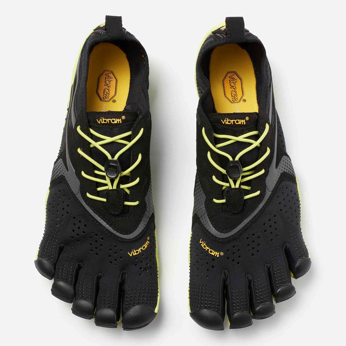 V-Run Men's Black / Yellow | Man | Vibram